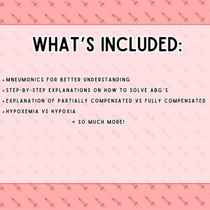 Arterial Blood Gases, Abgs, NCLEX, Nursing Notes, Nursing Fundamentals ...