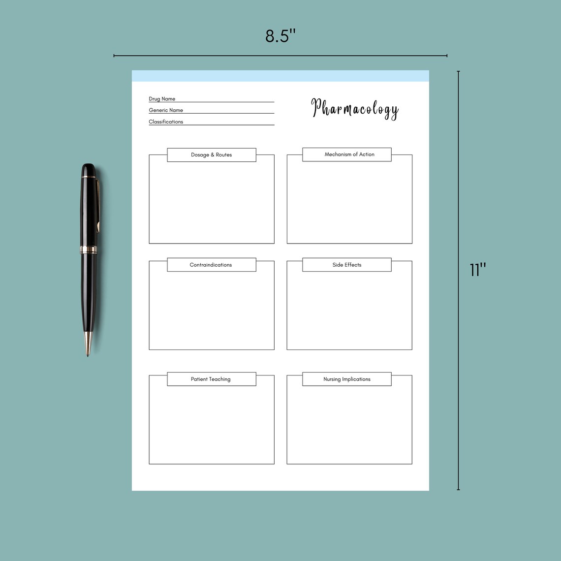 Nurse Note Taking Bundle, Nursing School Notes, Nursing Student, NCLEX ...