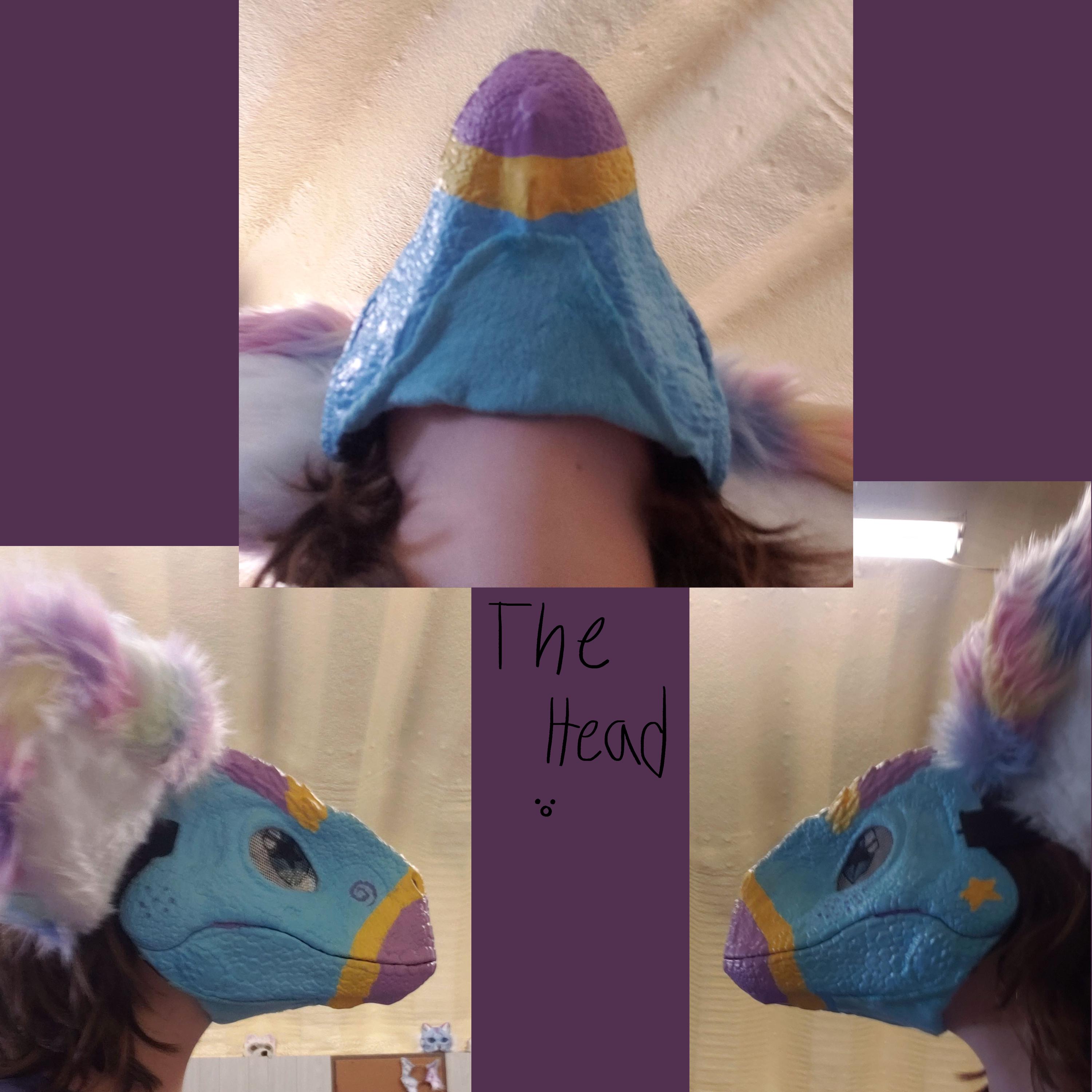 Premade Semi-furred Dinomask Fursuit - Etsy