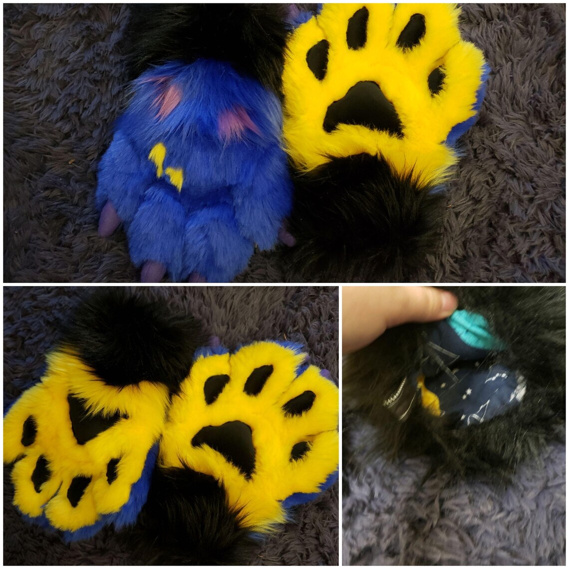Space Themed Mini Partial Dino Mask Fursuit - Etsy