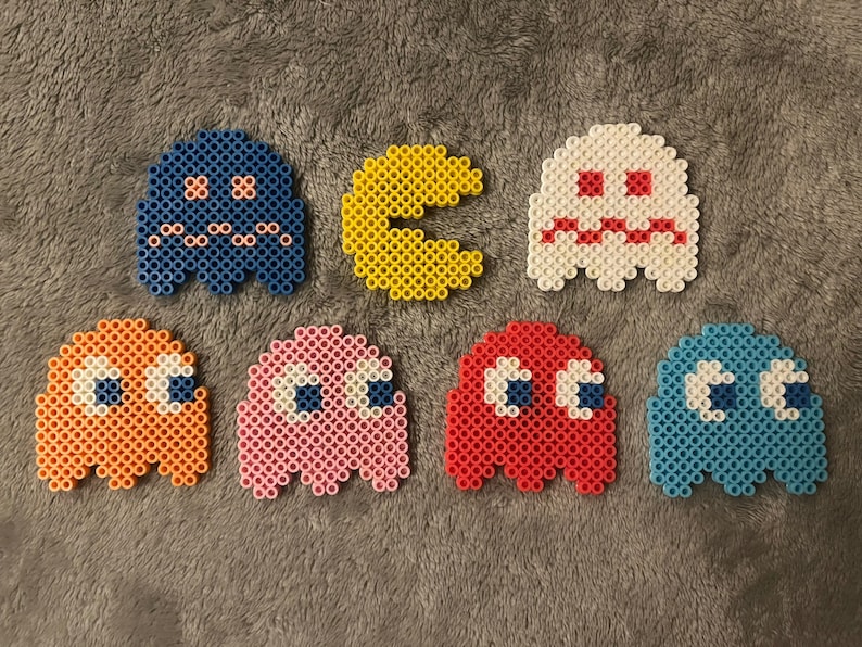 Pac-man Perler Set - Etsy