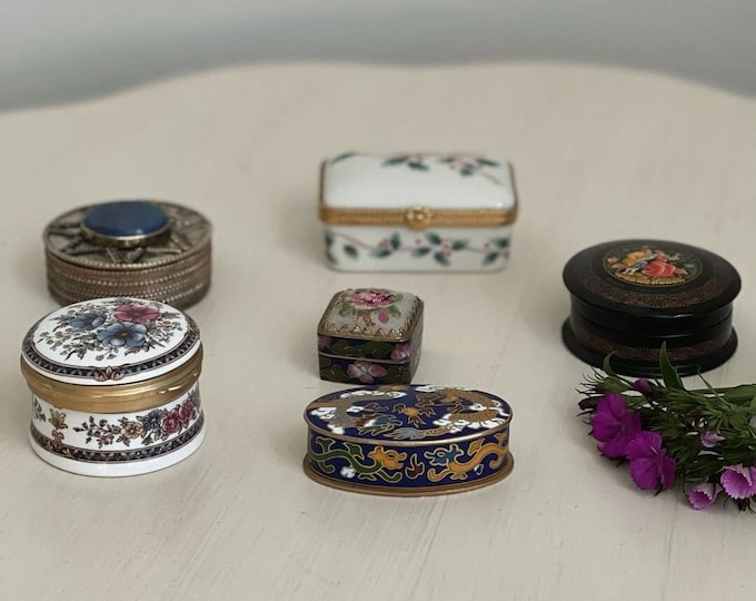 Vintage Box Collection, Including Ring Boxes, and Jewelry Boxes - Etsy