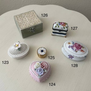 Vintage Box Collection, Including Ring Boxes, and Jewelry Boxes - Etsy