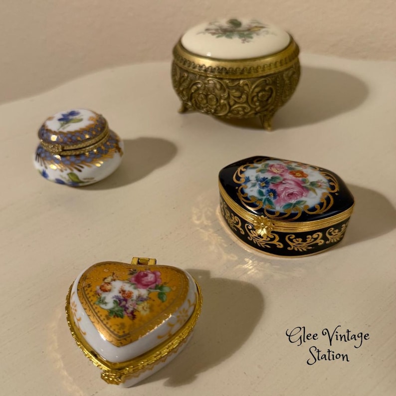 Vintage Box Collection, Including Ring Boxes, and Jewelry Boxes - Etsy