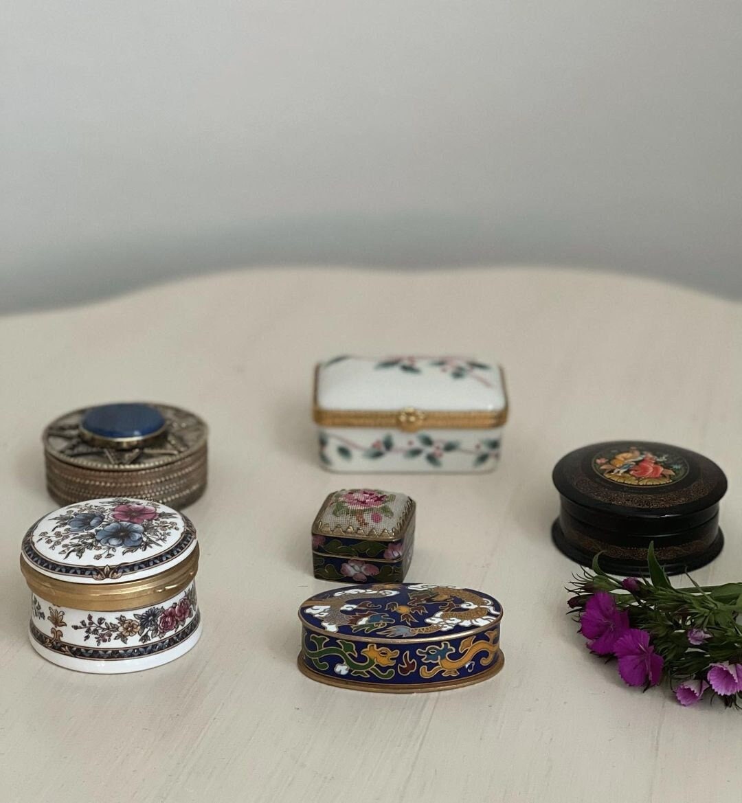 Vintage Box Collection, Including Ring Boxes, and Jewelry Boxes - Etsy