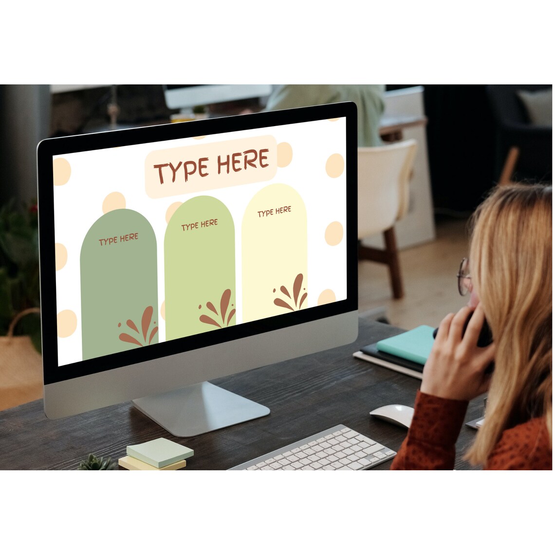 Teacher Template Boho Editable Slides Canva Classroom Templates for ...