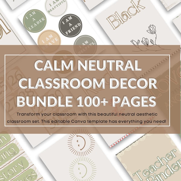 Classroom Decor Bundle - Etsy