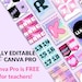 Y2K Classroom Decor Bundle, Editable Canva Template - Etsy