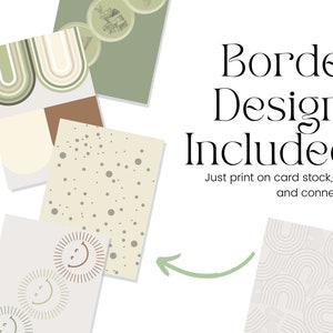 Calm Neutral Boho Classroom Decor Bundle, Editable Canva Template for ...