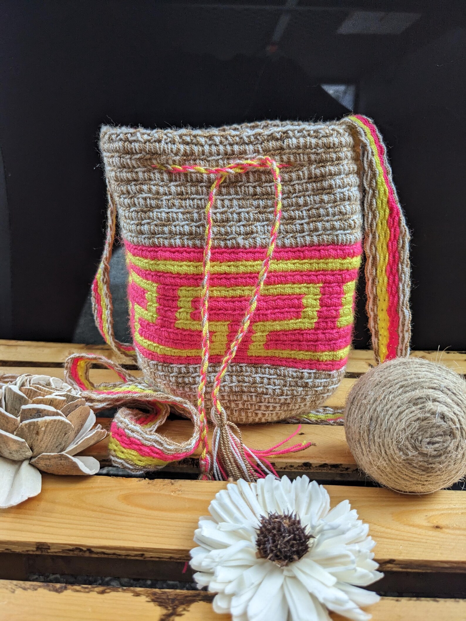 Colorful Handmade Colombian Small Mochila - Etsy