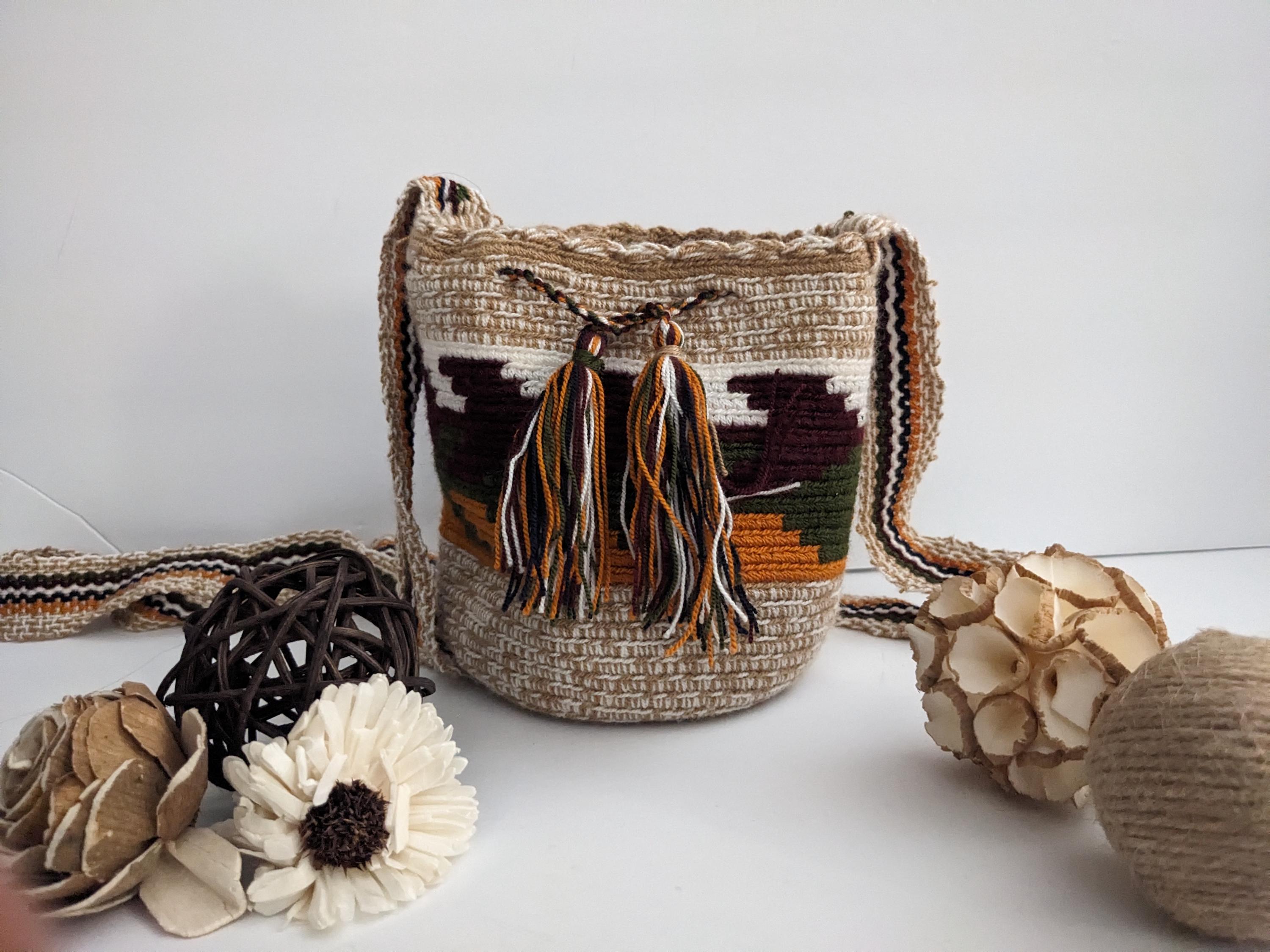 Colorful Handmade Colombian Small Mochila - Etsy