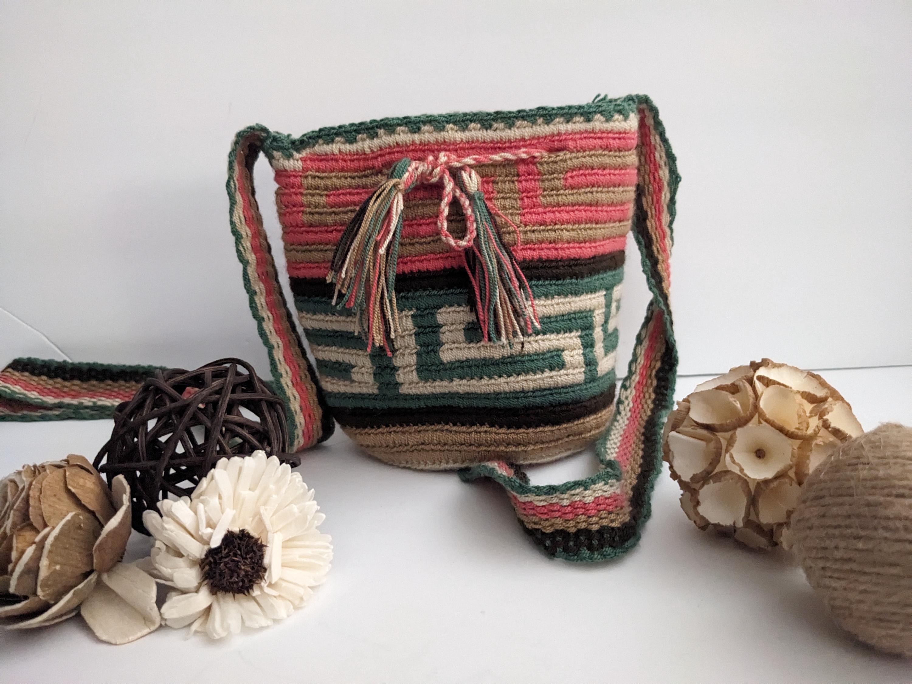 Colorful Handmade Colombian Small Mochila - Etsy