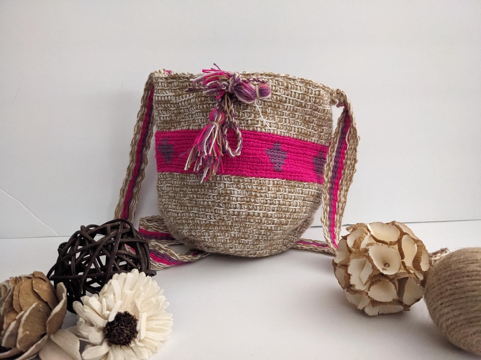 Colorful Handmade Colombian Small Mochila - Etsy