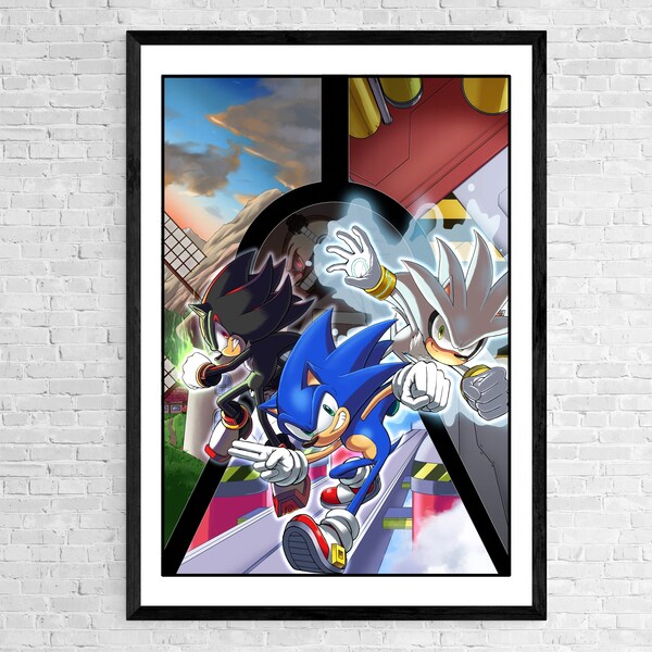 Sonic Poster - Etsy