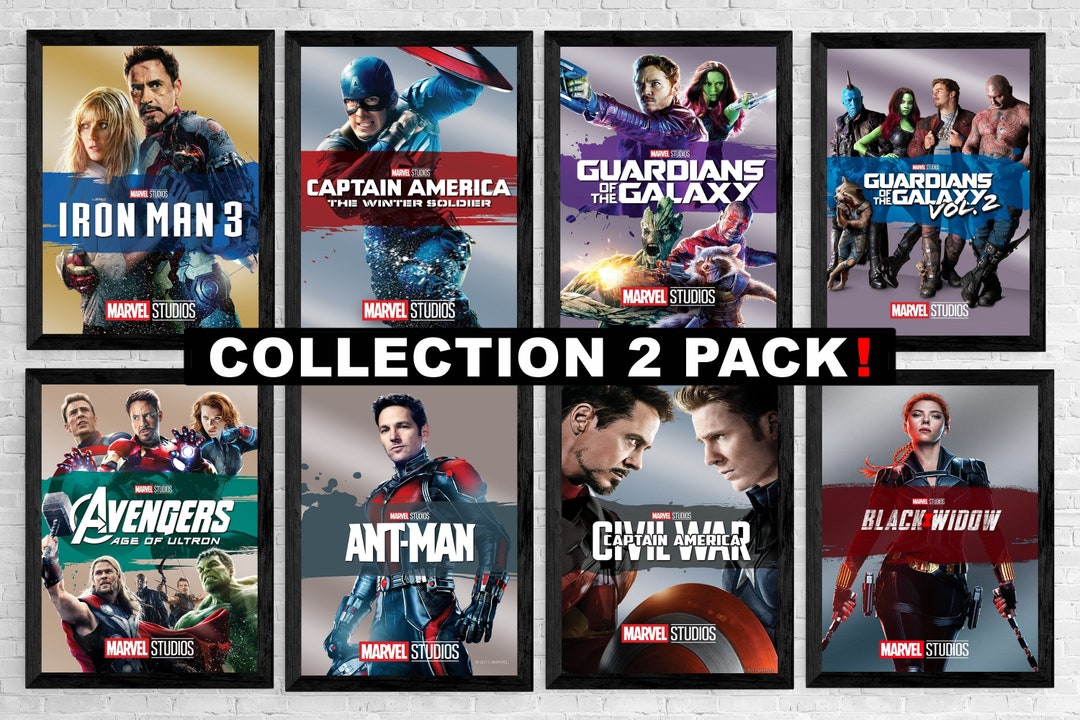 Movie Poster Box Art Superheroes Art Deco Art Print - Etsy