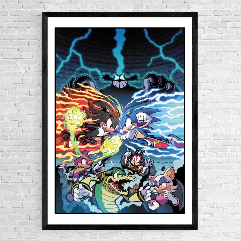 Sonic Poster - Etsy