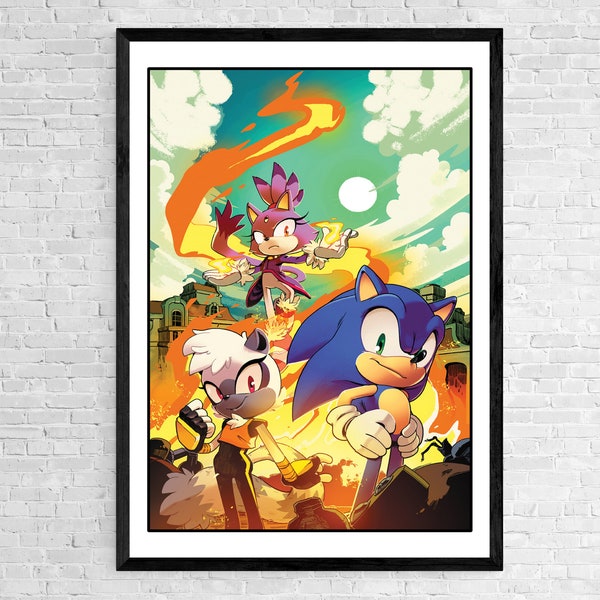Sonic Poster - Etsy