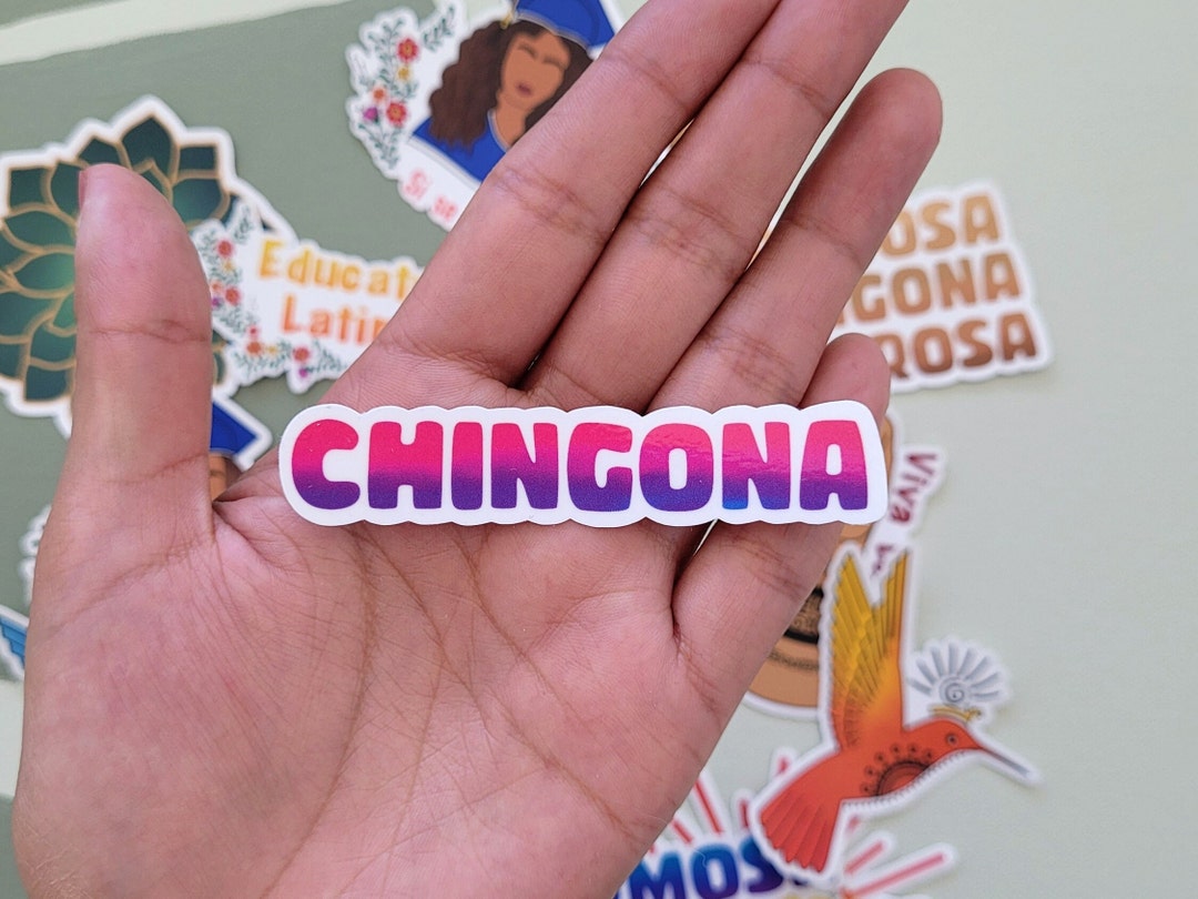 Chingona Sticker Latina Stickers, Si Se Puede, Vinyl Sticker for Water ...