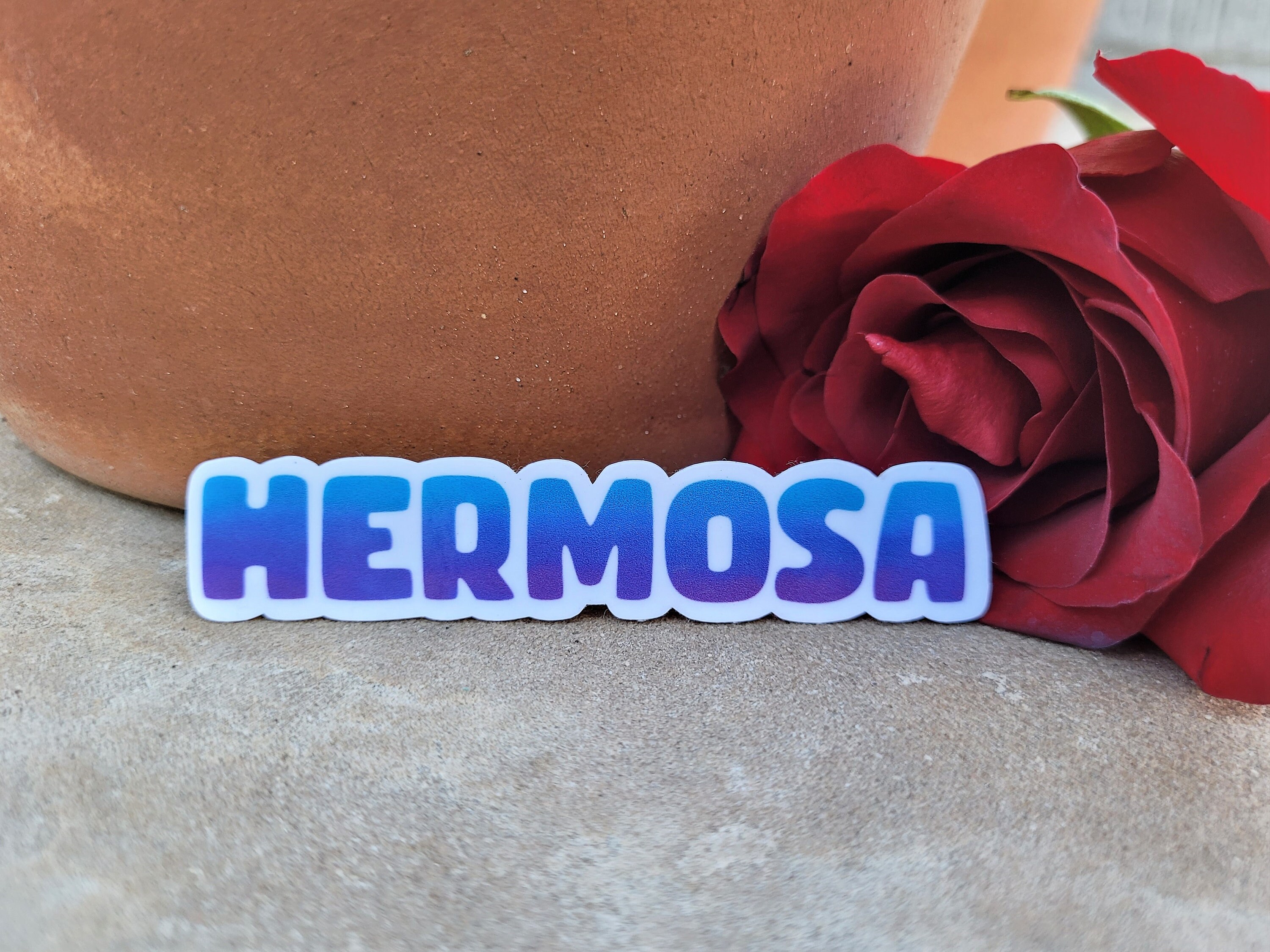 Hermosa Sticker Latina Owned Businesses Educated Latina - Etsy