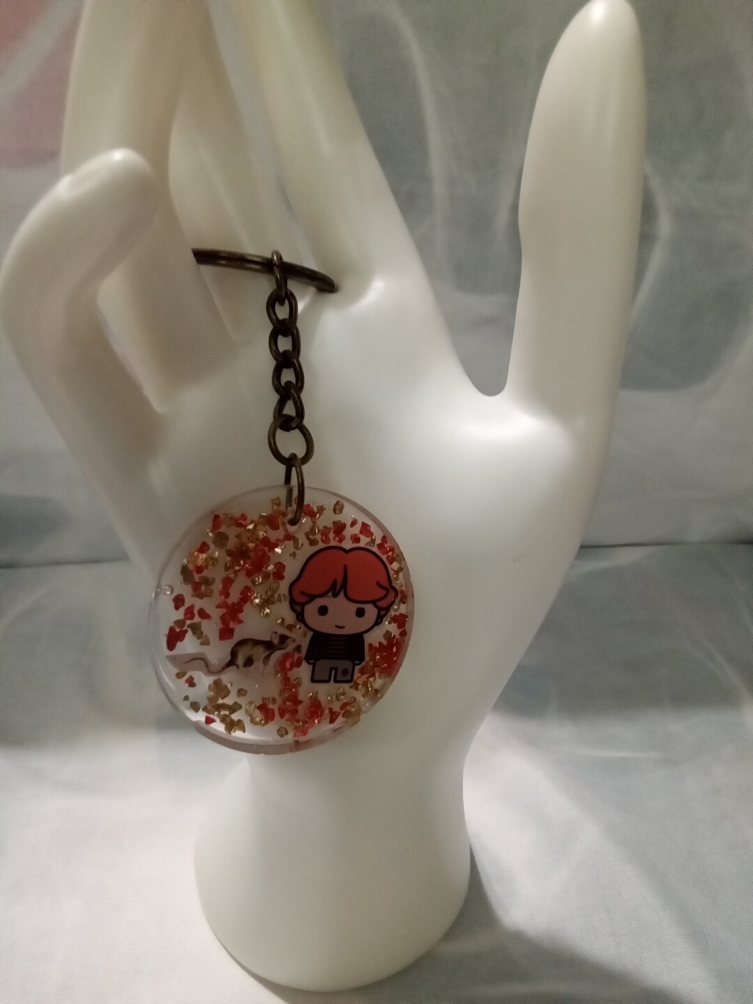 Resin Harry Potter's Ron Weasley Keychain - Etsy