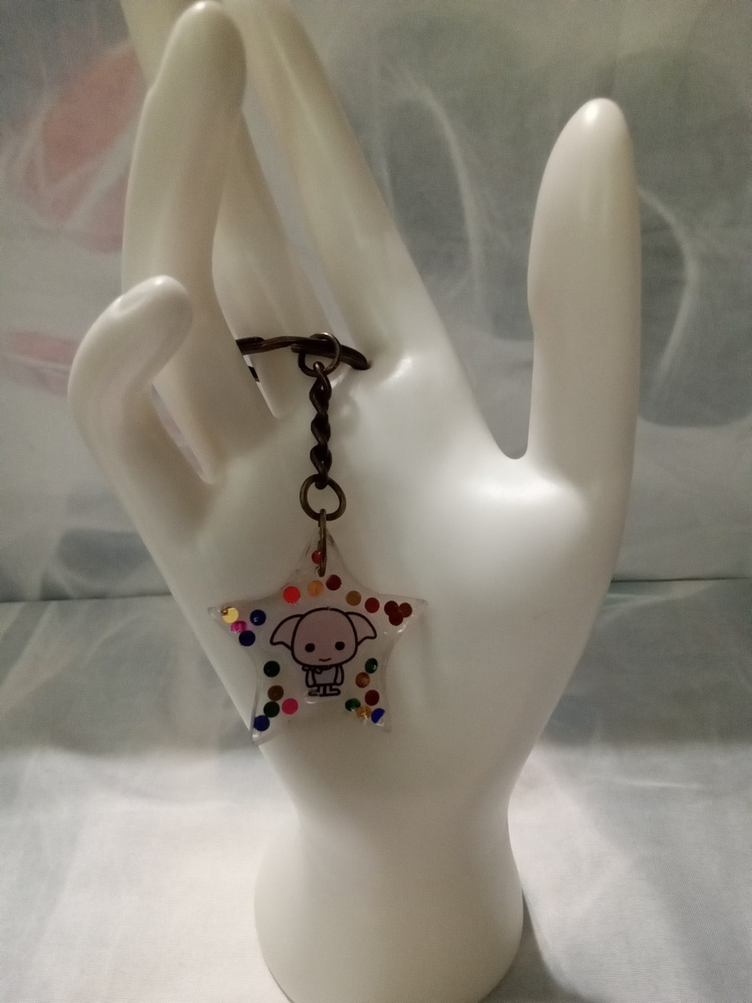 Resin Harry Potter's Dobby Keychain - Etsy