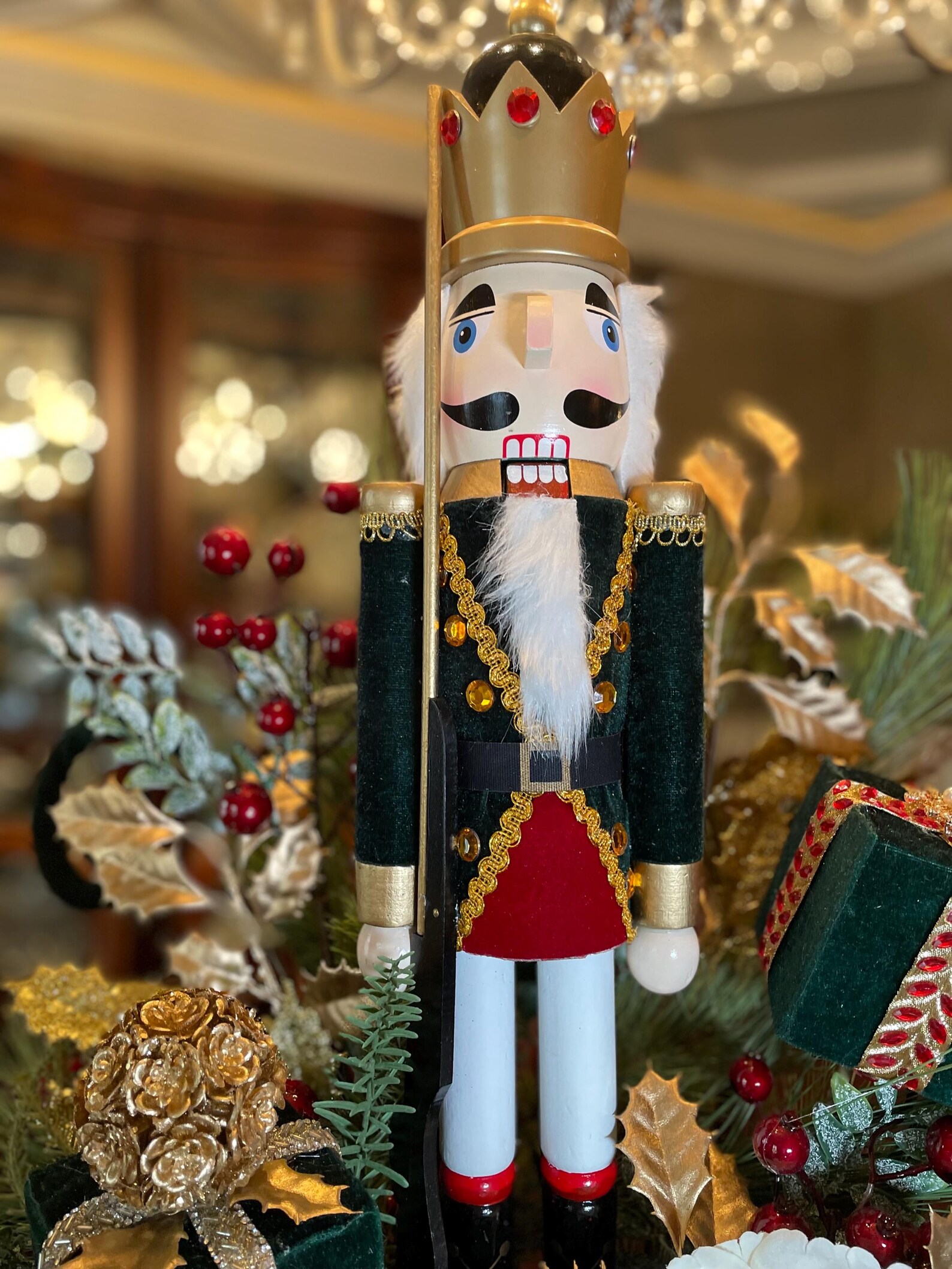 Luxury Nutcracker Drum Centerpiece - Etsy