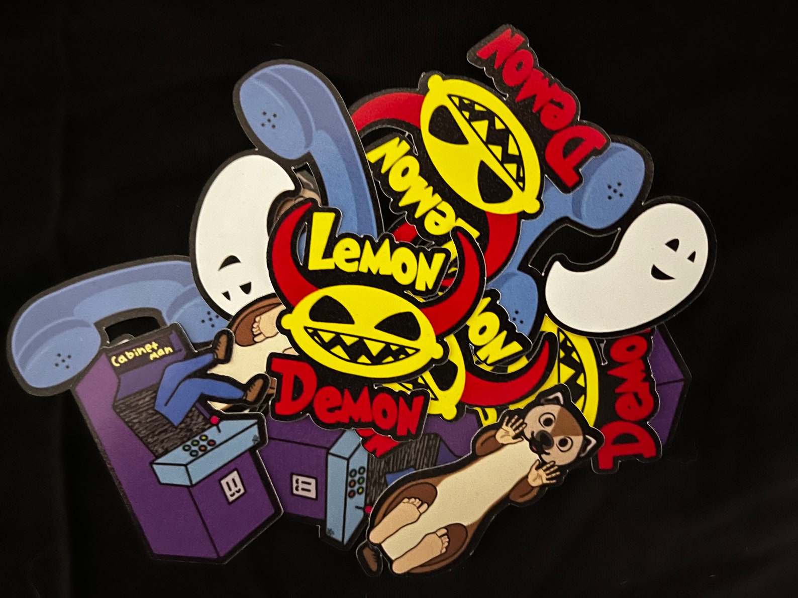 Lemon Demon Inspired Stickers - Etsy