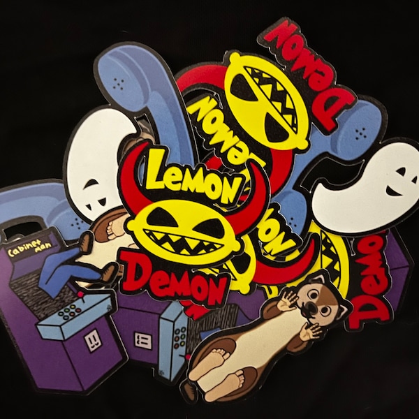 Lemon Demon Spirit Phone Poster - Etsy