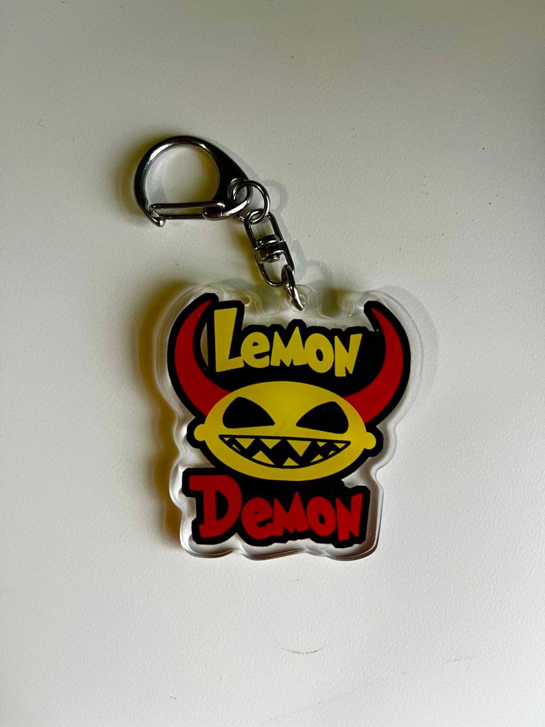 Lemon Demon Keychain - Etsy