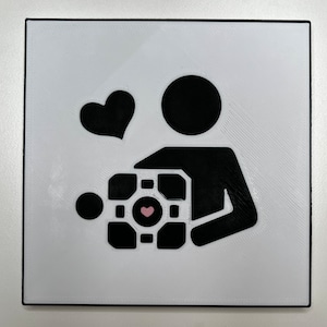 Portal Inspired Coasters - Etsy