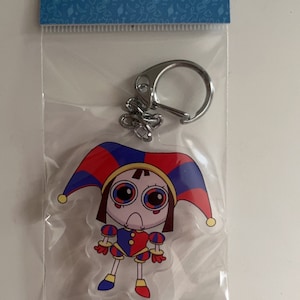 Pomni Sad Keychain - Etsy