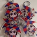 Pomni Sad Keychain - Etsy