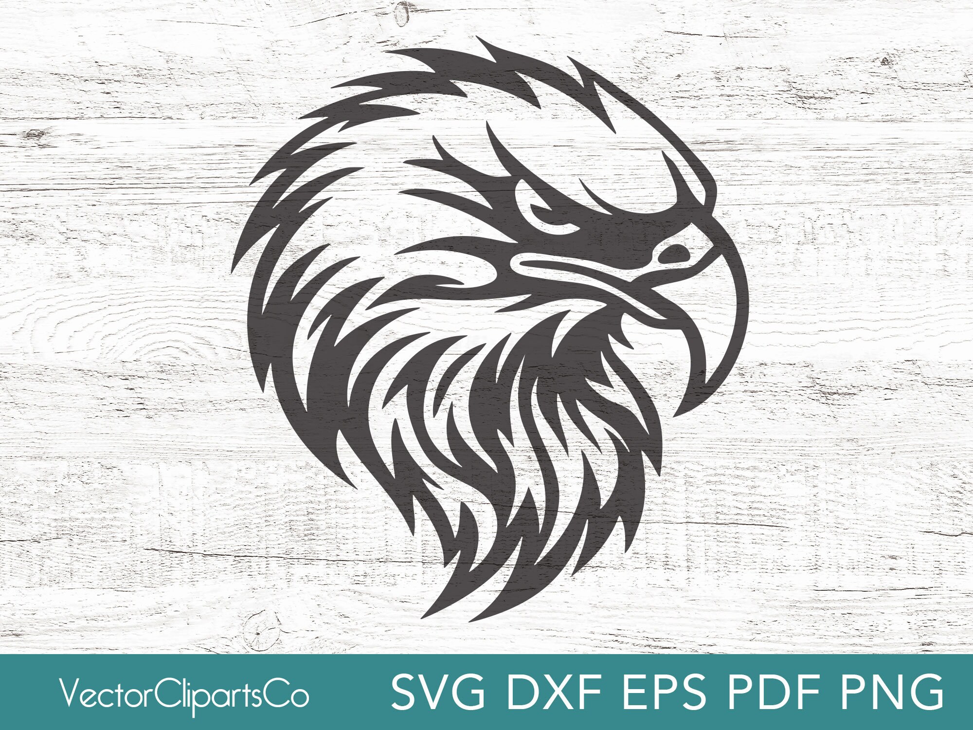 Eagle Head SVG, Hawk PNG, Eagle Clipart Vector Cut File. Commercial Use ...