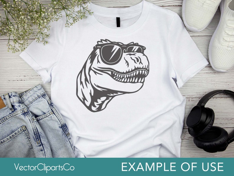 T-rex SVG, T-rex PNG, Dinosaur Clipart Vector Cut File, Tyrannosaurus ...