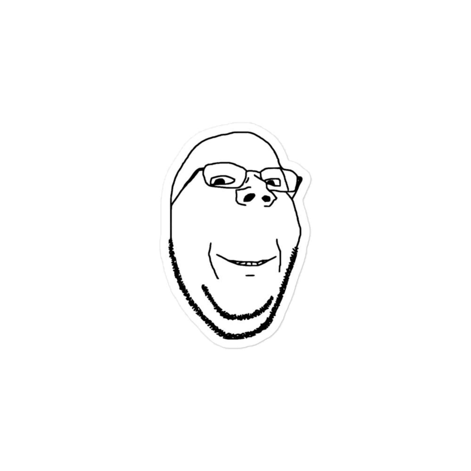 Wojak Stickers / Cobson / Squirreljak / Chudjak / Chud / Soyjak ...