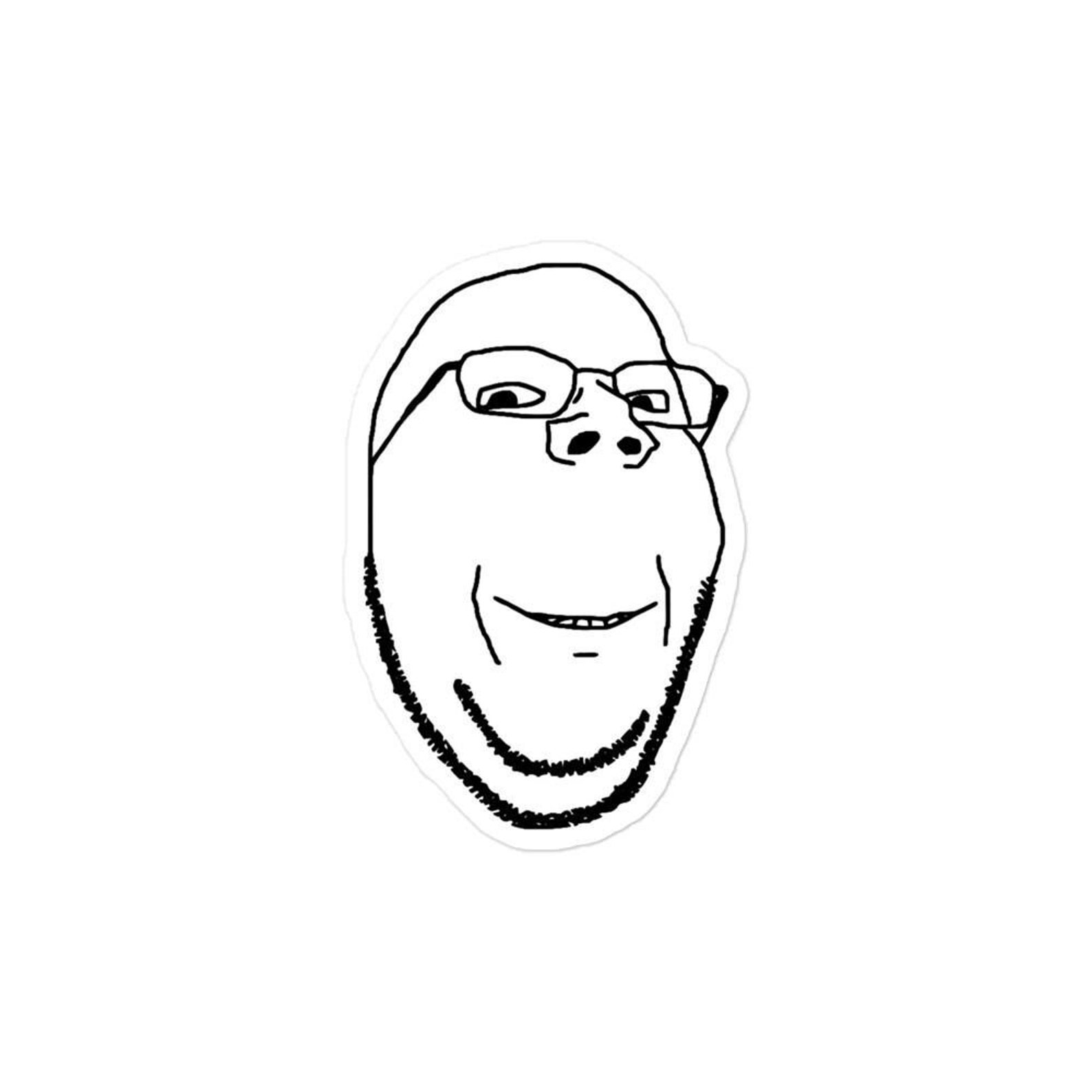 Wojak Stickers / Cobson / Squirreljak / Chudjak / Chud / Soyjak ...