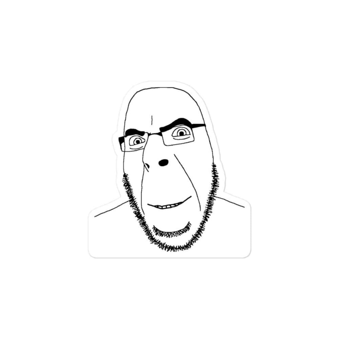 Wojak Stickers / Cobson / Squirreljak / Chudjak / Chud / Soyjak ...