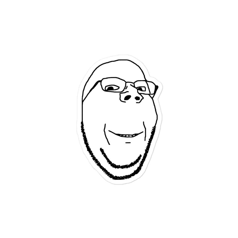 Wojak Stickers / Cobson / Squirreljak / Chudjak / Chud / Soyjak ...