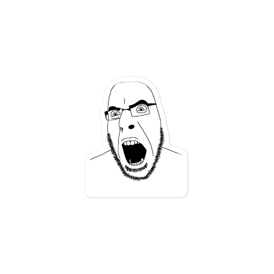 Wojak Stickers / Cobson / Squirreljak / Chudjak / Chud / Soyjak ...