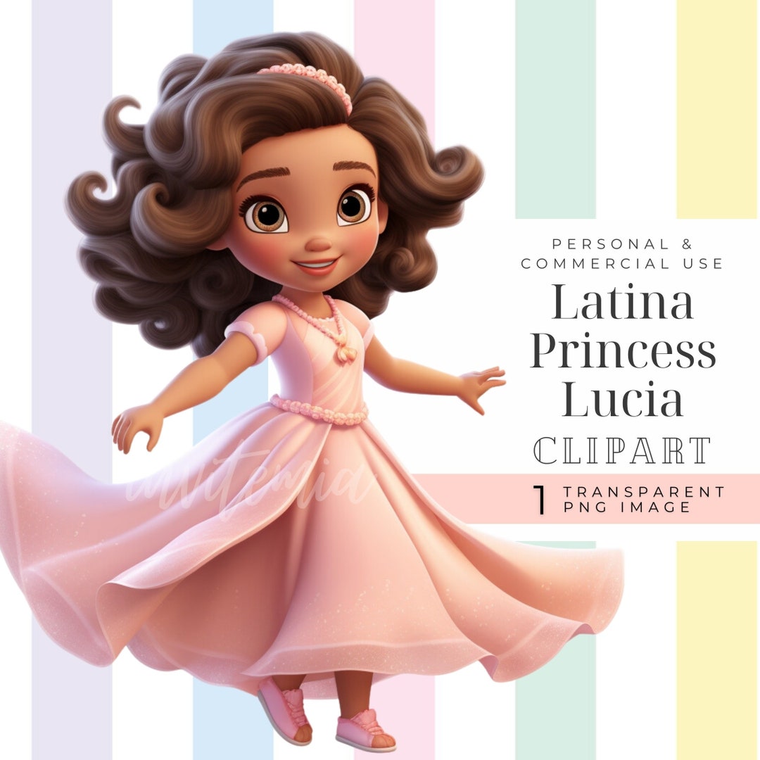 Latin Princess Image Clip Art Png, Pink Birthday Fairy Image, African ...