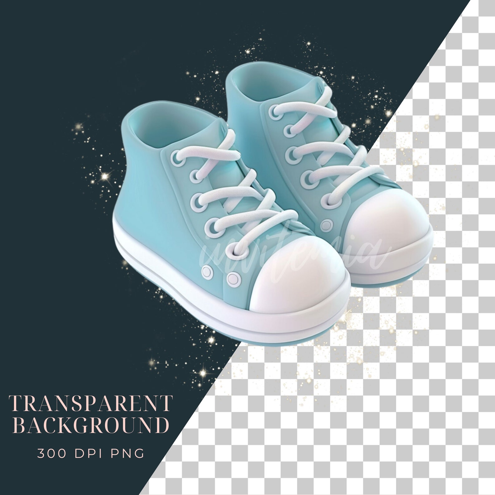 Baby Booties Clipart, Shower Clipart Boy, Blue Baby Shoes, Cute Baby ...