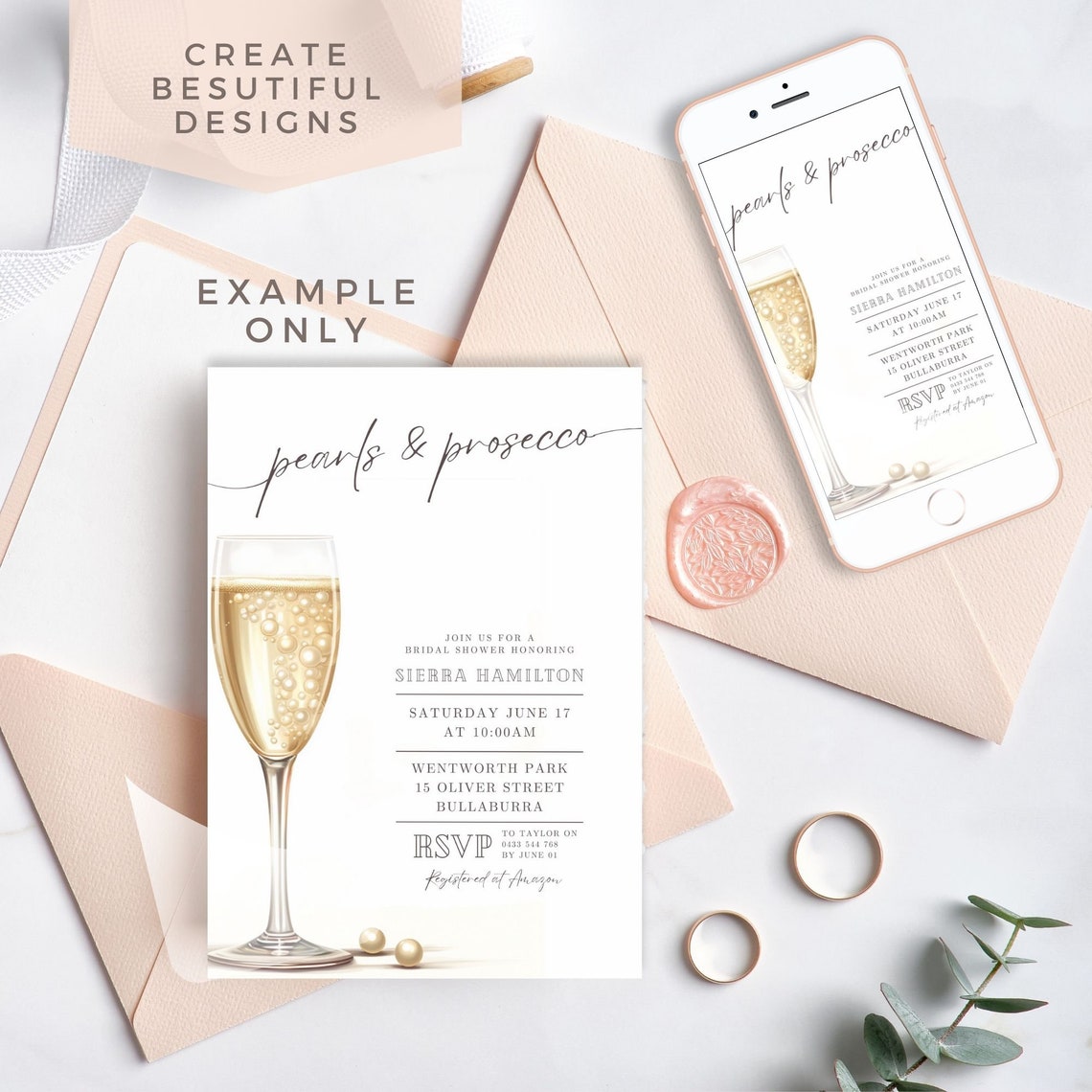 Pearls and Prosecco PNG Clipart, Prosecco Wine Glass Image, Pearls and ...