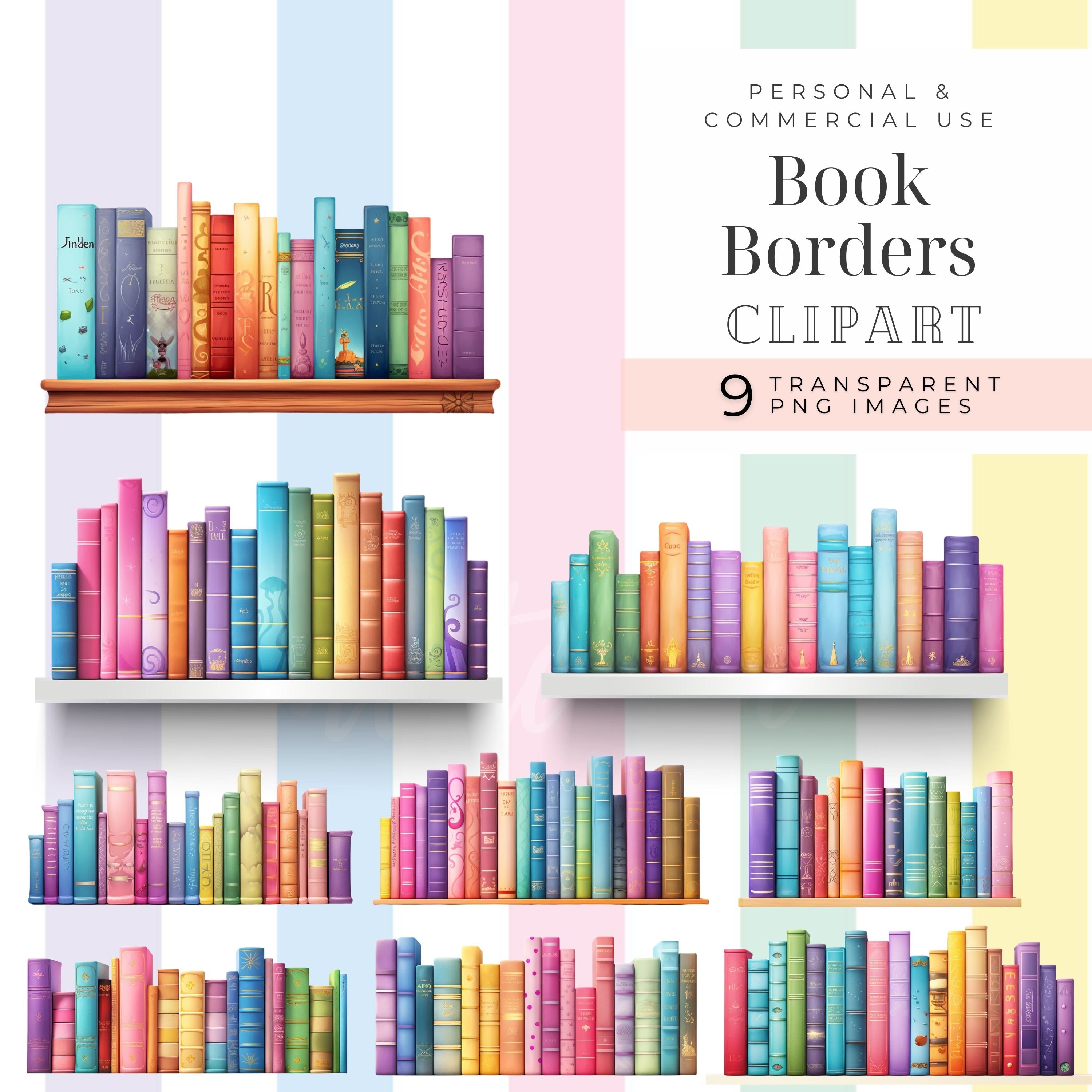 Book Border Clipart the Next Chapter Books With Bows Winter Reading ...
