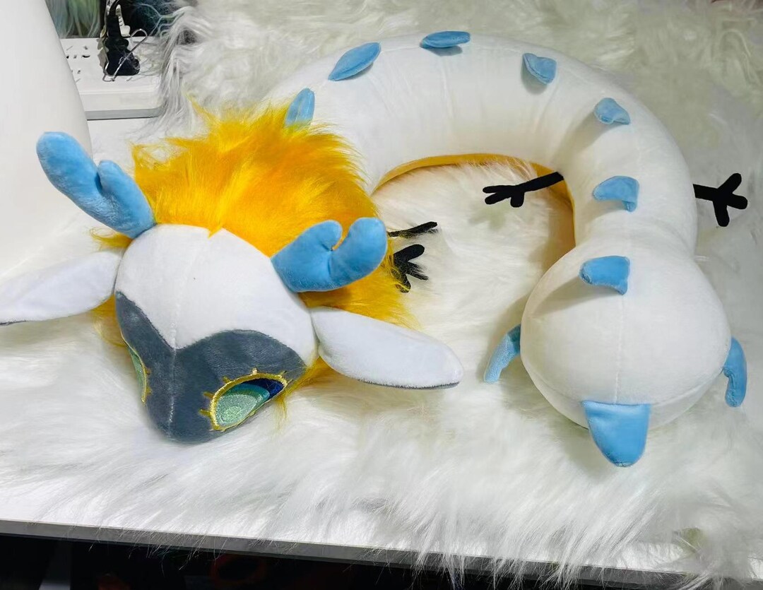 The Legend of Zelda Light Dragon Plush Neck Pillow, Tears of the ...