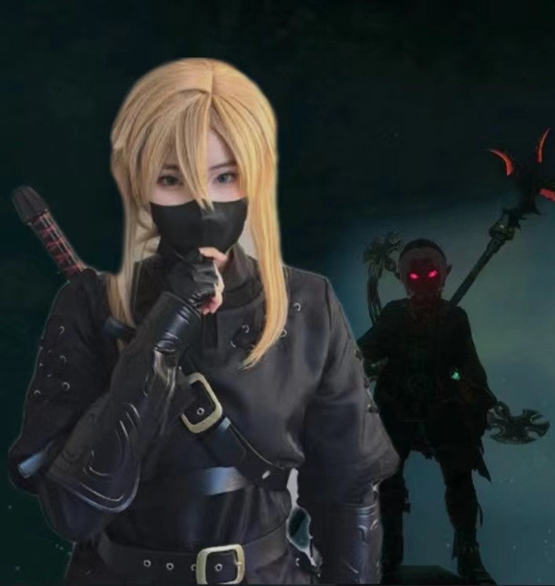The Legend of Zelda Tears of the Kingdom Dark Link Cosplay Costume ...