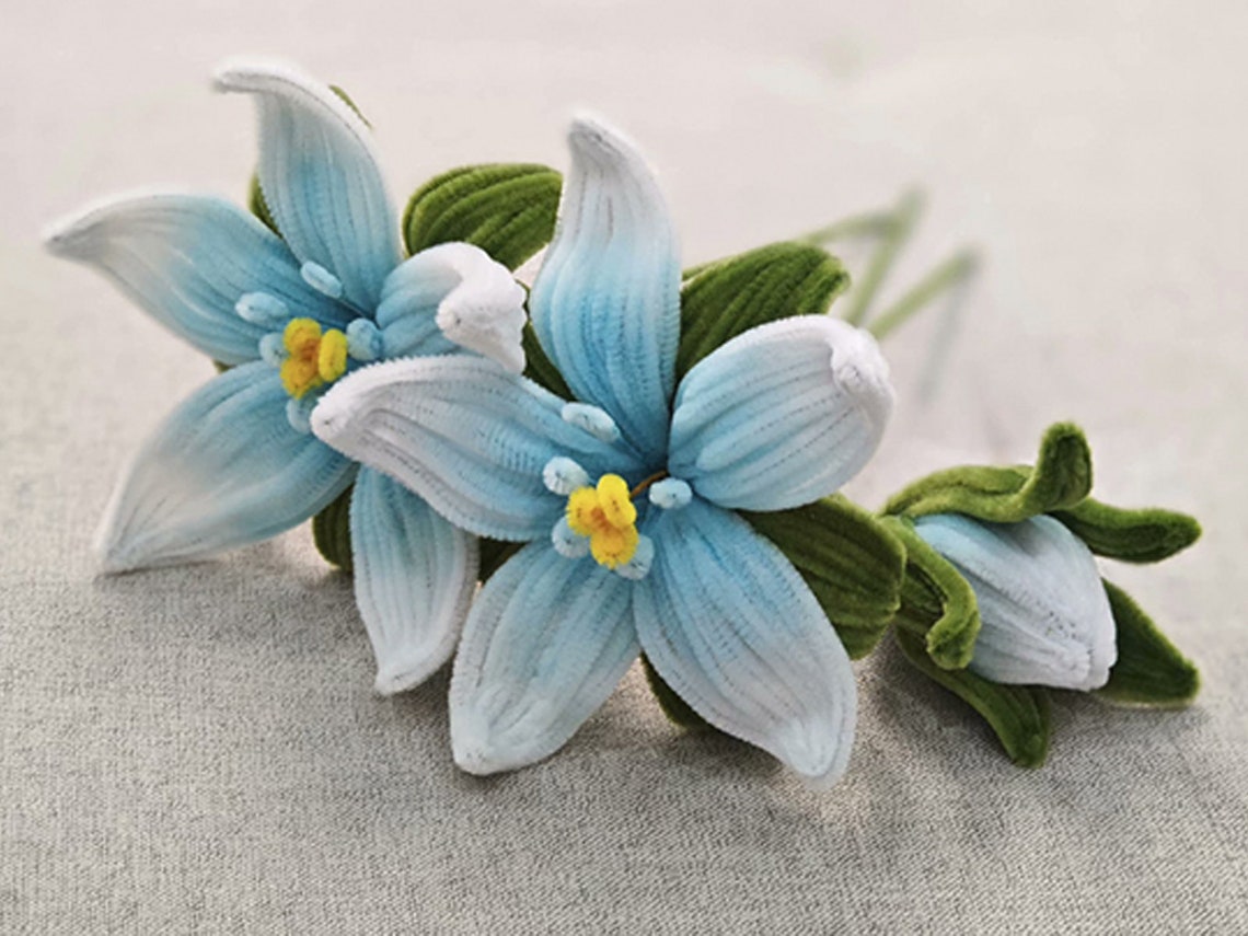 Silent Princess Flower Handmade Plush Twist Bar Cosplay Etsy