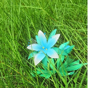 Silent Princess Flower, Handmade Watercolor Coloring Cosplay Prop ...