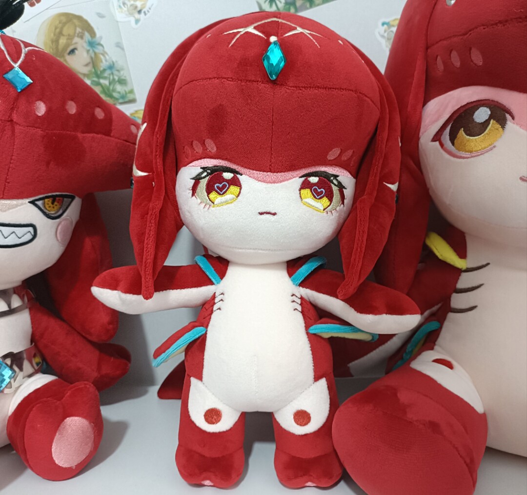 30cm Mipha Plush Toys the Legend of Zelda Tears of Kingdom Breath of ...