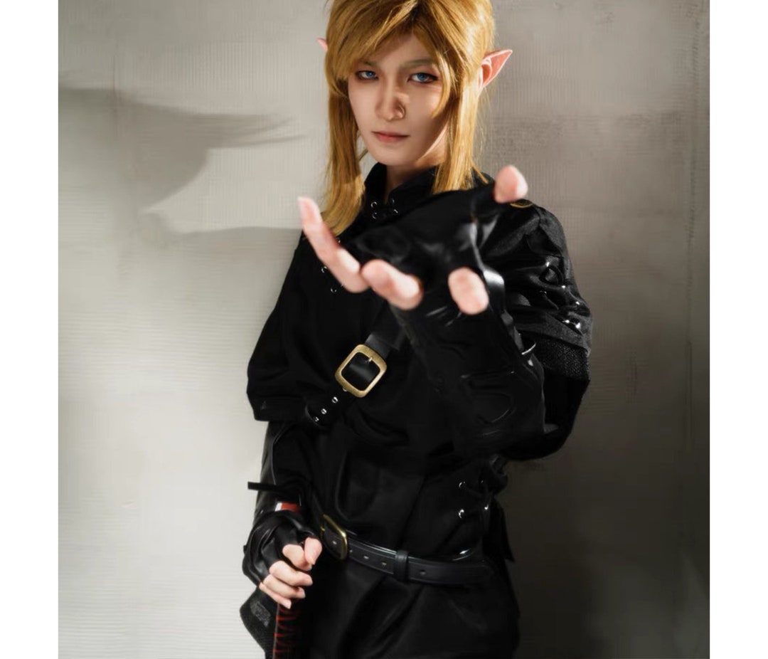 The Legend of Zelda Tears of the Kingdom Dark Link Cosplay Costume ...