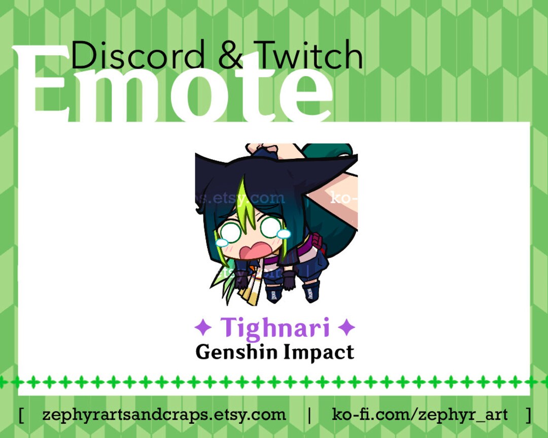 Genshin Impact Tighnari Emote Grab - Etsy
